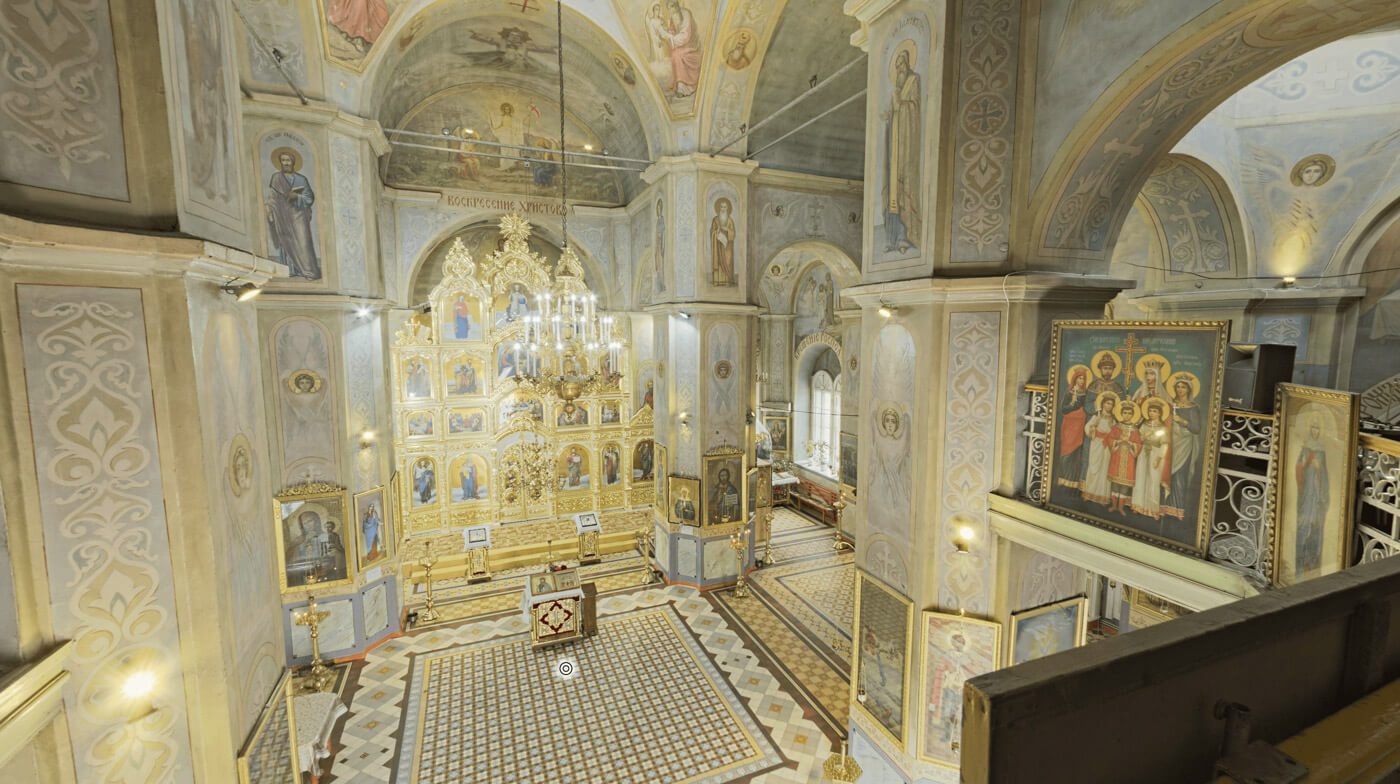 Tur virtual al Catedralei Sfântul Ioan Botezătorul din Comrat - Visit.MD